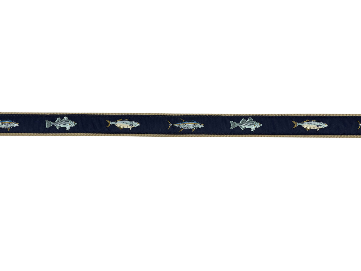 New England Fish Ribbon Belt – YRI Belts