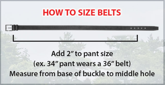 Black Classic Leather Belt with Double Loop – YRI Belts